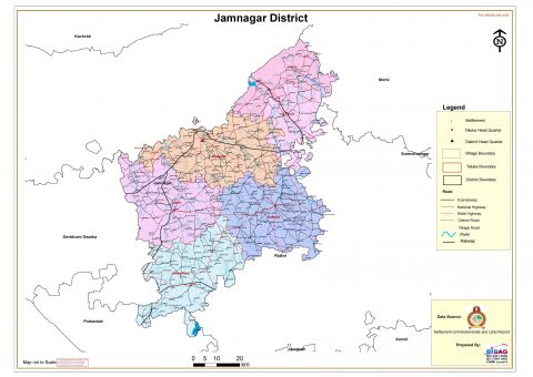 Jamnagar District Map - Aapdu Jamnagar